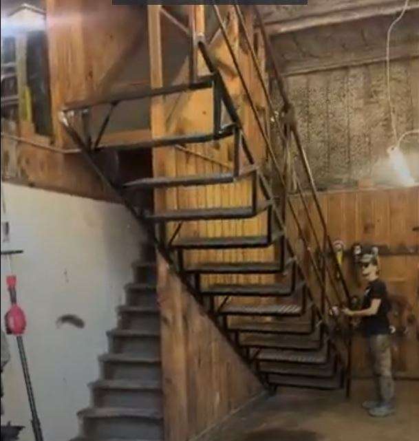 Collapsible Staircase | Maximum Construction & Fabrication